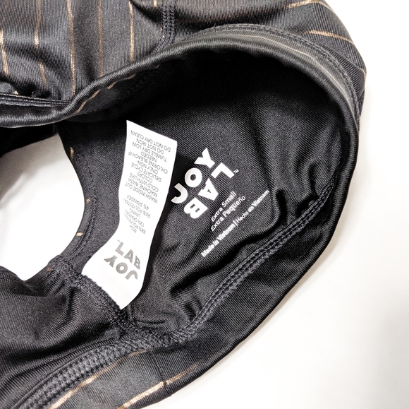 JoyLab | Intimates & Sleepwear | Joy Lab Black An Gold Sports Bra ...